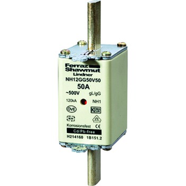 NH000GG50V50 MERSEN NH-SICHERUNG GR 000 50A 500 Volt - NH-Sicherungseinsatz