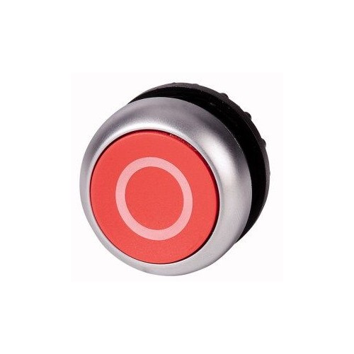 216605 EATON M22-D-R-X0 DRUCKTASTE FLACH ROT-0 TASTEND IP67 69K TITAN - Frontelement für Drucktaster