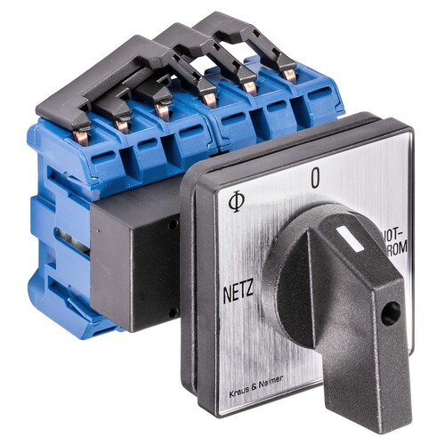 KG32A.K900.E.F437 K&N NETZ-0-NOTSTROM Umschalter 3-p. Fronteinbau ...