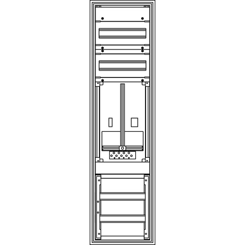 ST1 A2o-VU Elsta-Mosdorfer Kunststoff Zählerverteiler 1Zähler - Zähler ...