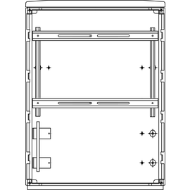 1395 Elsta-Mosdorfer FZ F G2 K - Zähler-Leergehäuse