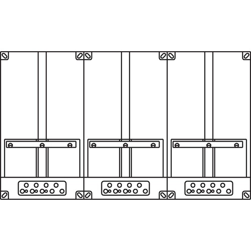 ZR3C0 Elsta-Mosdorfer ZR 3Z C 0 630x370x77 - Zähler-Leergehäuse