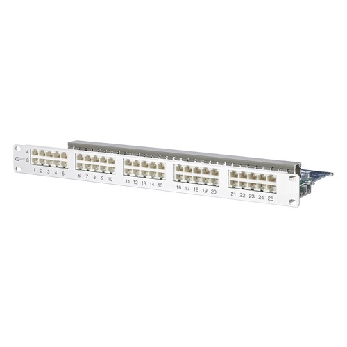 130886-E Metz Connect UAE 50X8(4) C3 1HE Patchfeld - Patchpanel Kupfer