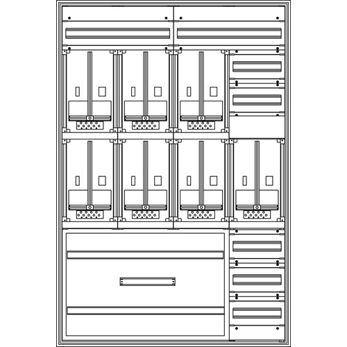 ST7D1O5R-VU Elsta-Mosdorfer ZV ST 7Z D 1GF oben 5GF rechts VZ unten ...