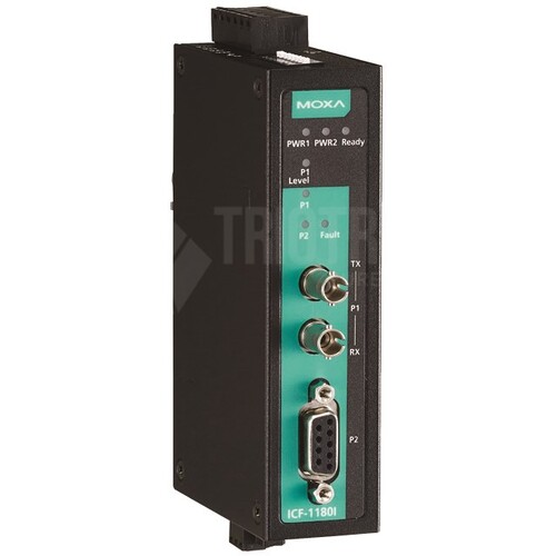ICF-1180I-S-ST Moxa ICF 1180I Serie, Industrie PROFIBUS zu Fiber ...