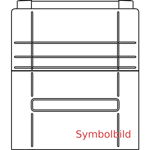 2210.1 Elsta-Mosdorfer Bodenmontagesockel SB X00 500/320 RAL 7 - Sockel ...
