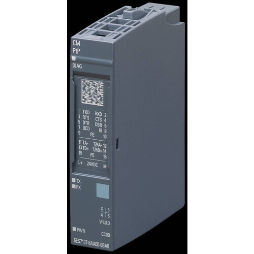 6ES7137-6AA01-0BA0 Siemens SIMATIC ET 200SP CM PtP RS 232, RS 422 / 485 ...