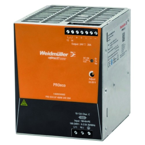 1469550000 Weidmüller PRO ECO3 480W 24V 20A Wechselstromversorgung ...